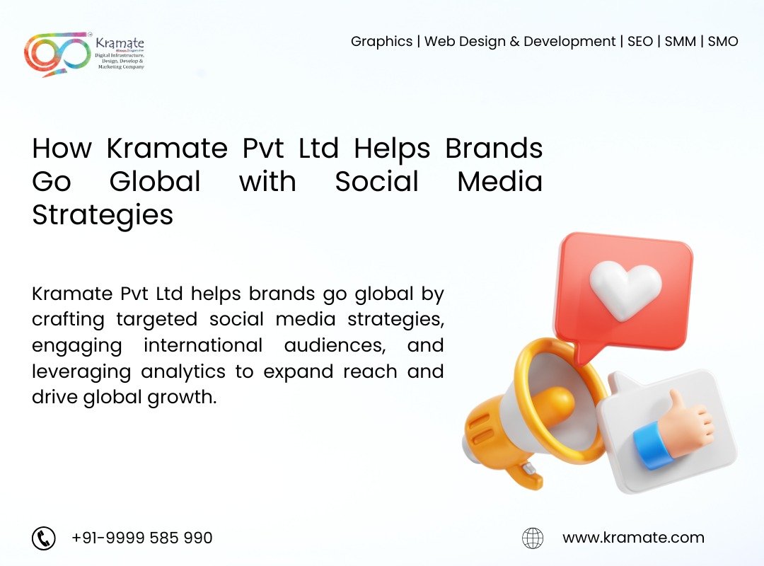 How Kramate Pvt Ltd Helps Brands Go Global with Social Media Strategies
